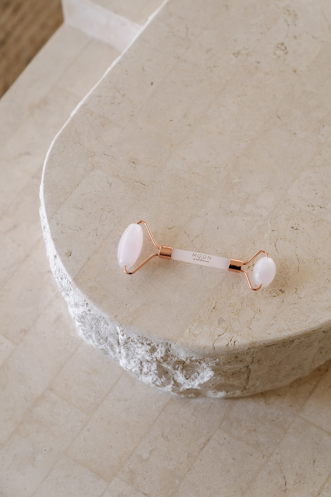 Rose Quartz Roller For Face - Goddess Alchemy Temple