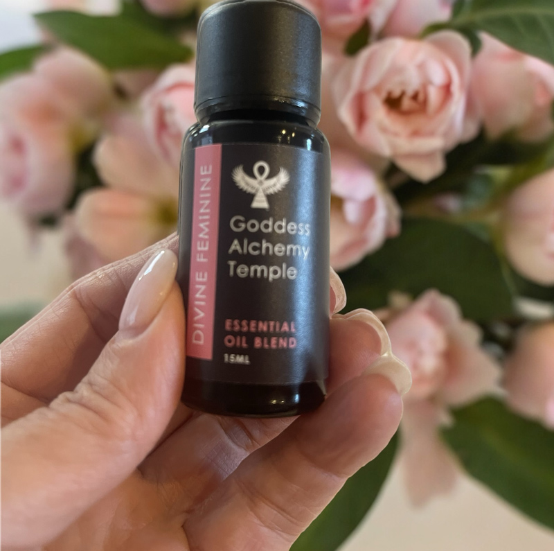 Essential Oil - Divine Feminine Blend Essential Oil - Goddess Alchemy Temple